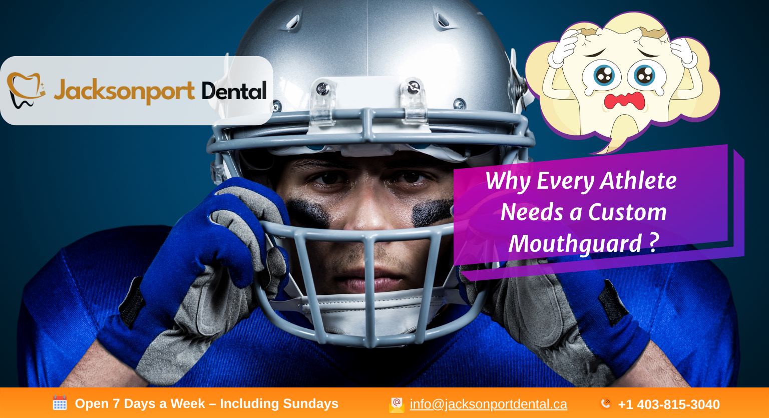 Custom Mouthguards for Sports in Calgary | Jacksonport Dental